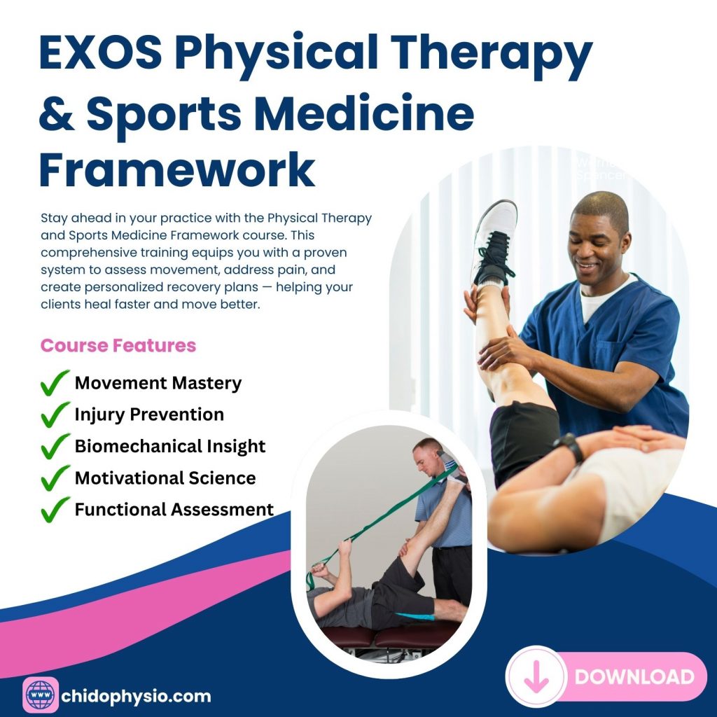 Physical Therapy and Sports Medicine Framework – ChidoPhysio